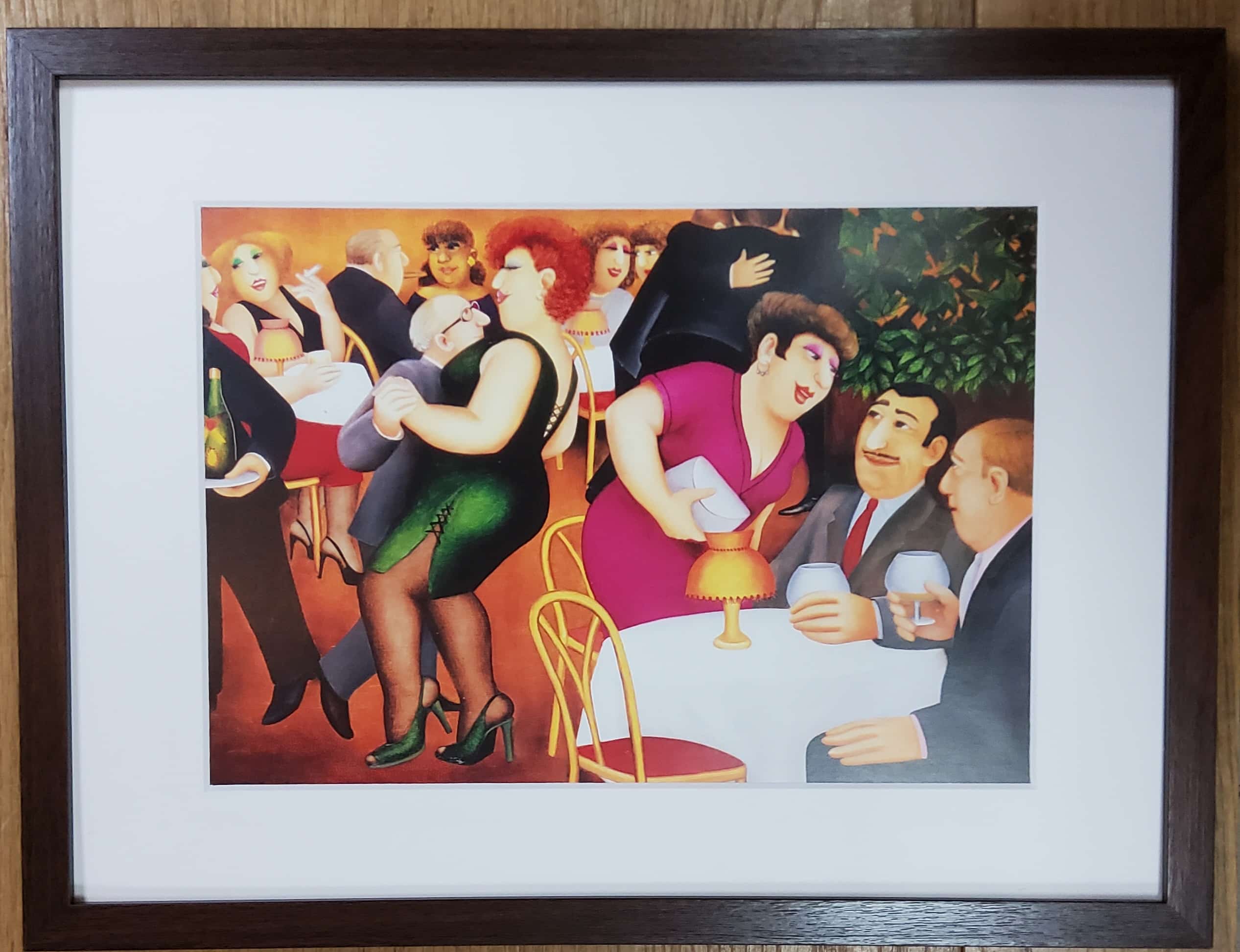 Beryl Cook "Manipulators" Framed Print - Beryl Cook Prints
